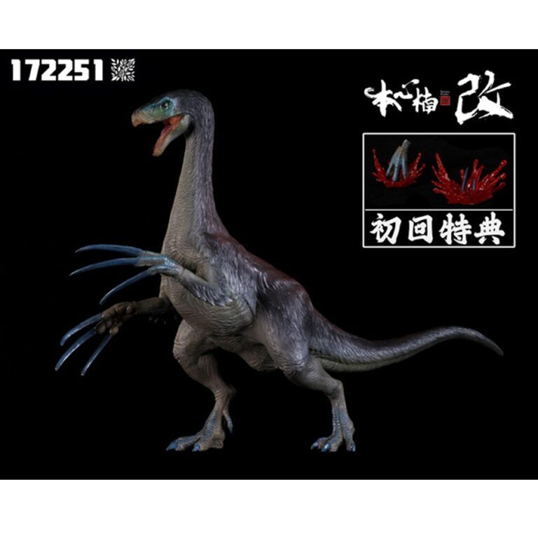Nanmu Studio Therizinosaurus Claw Spike Blue Snout - Everything Dinosaur